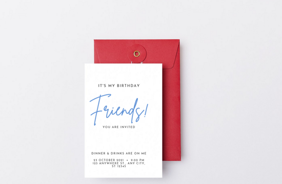 Personalised Birthday Invitation Printing - Fast UK Delivery | Doxzoo